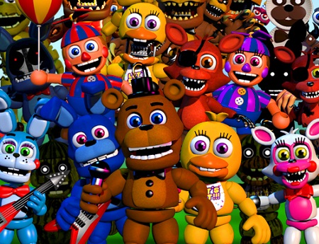 FNAF World Game Online Play Free